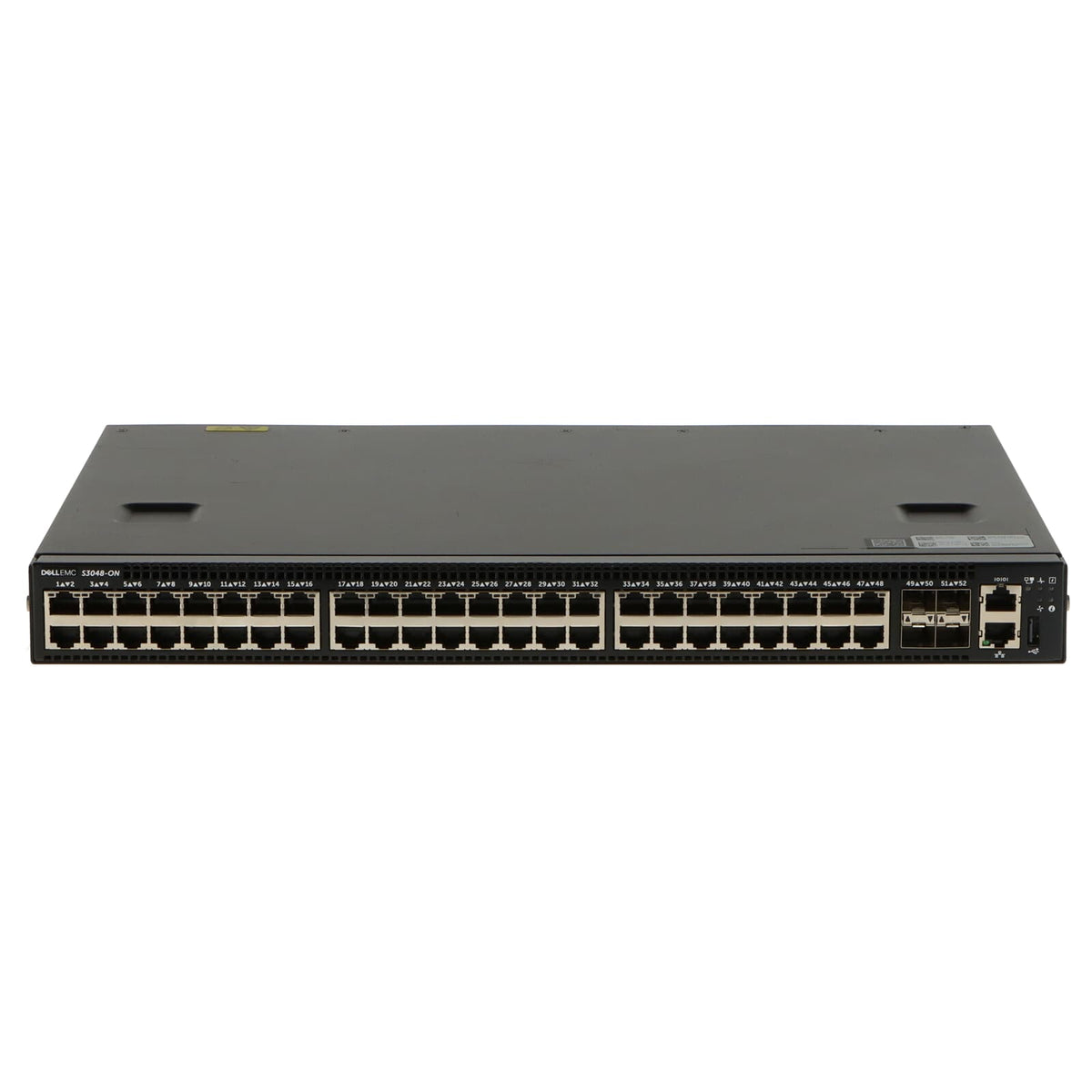 Dell PowerSwitch S3048-ON 48x1GbE RJ45 4x10GbE SFP+ F2R XPRV5 - Refurb ...