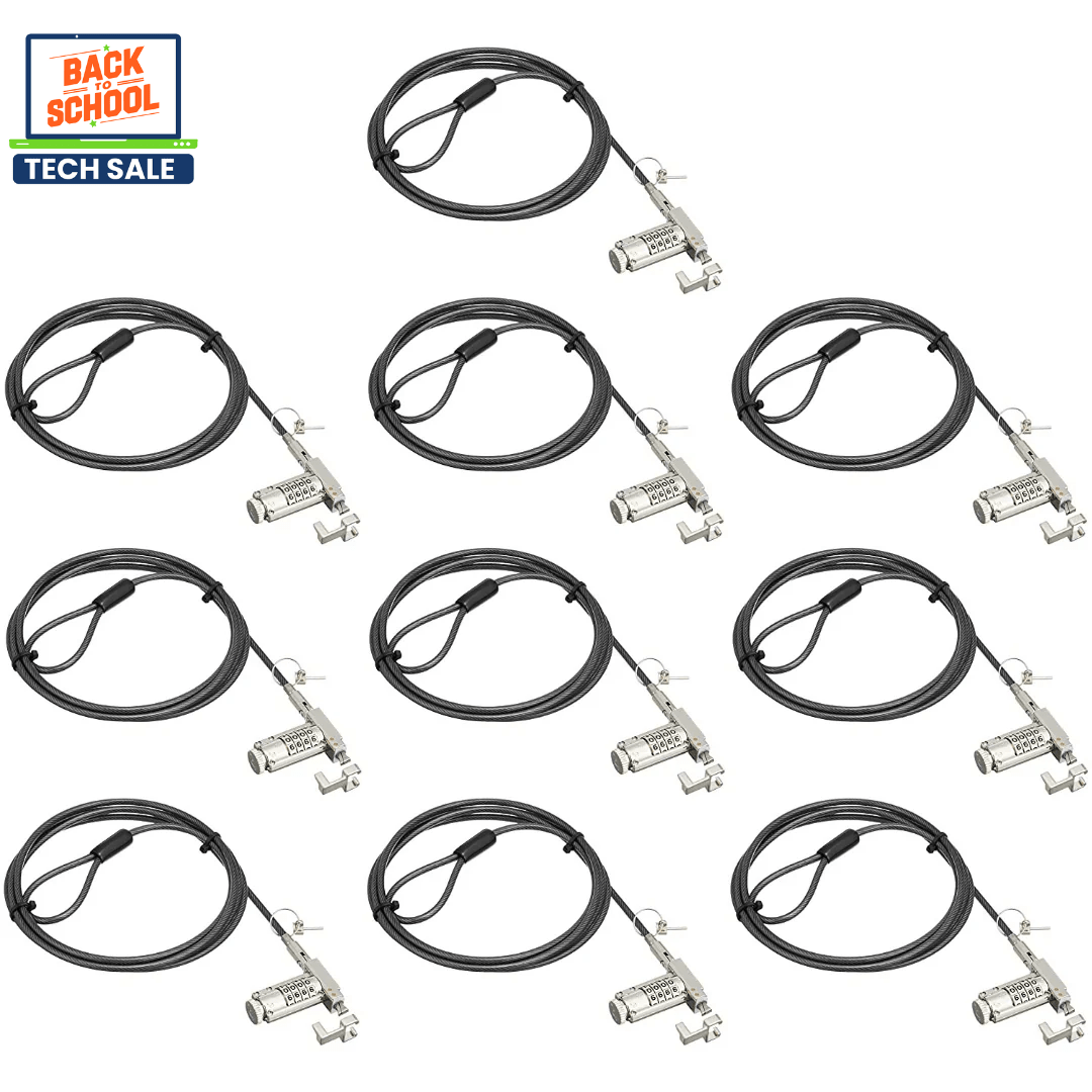 10 x Tz05T Noble Wedge Security Cable Combination Lock - New — ITAD Store