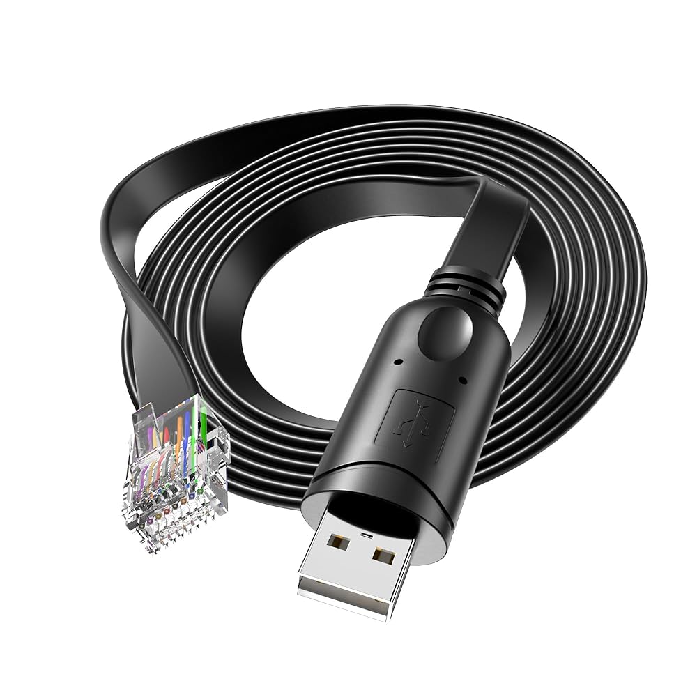 USB to RJ-45 04130824 Console Cable for Routers & Switches – Open Box ...