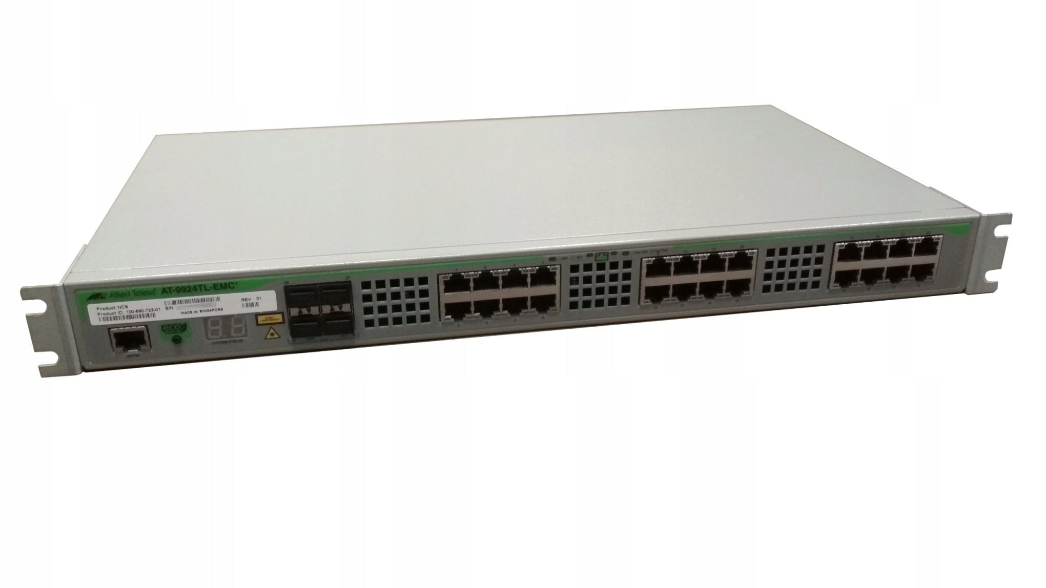 Allied Telesis AT-9924TL-EMC2 24 Port GE 4 x SFP Gigabyte Layer 2 Swit ...