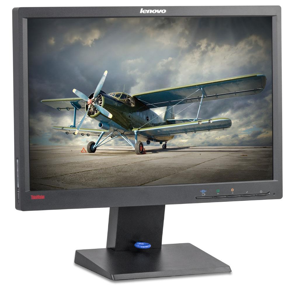 Lenovo Thinkvision LT1952p 19 Inch Wide Monitor - VGA, DVI & Displaypo ...