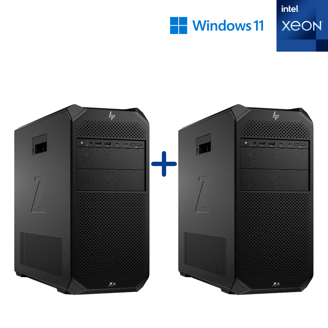 2 x HP Z4 G4 AutoCAD Workstation Tower - Xeon W-2235 - 32GB PC4 - 512G ...